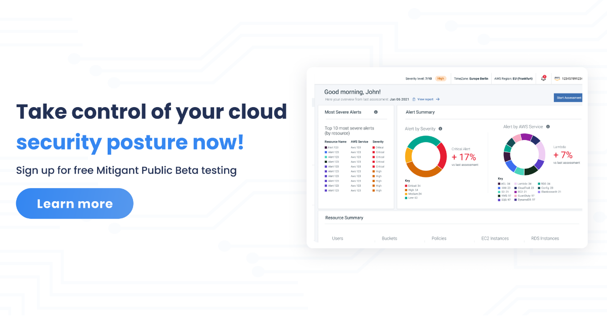 Mitigant | Build confidence in your cloud security posture